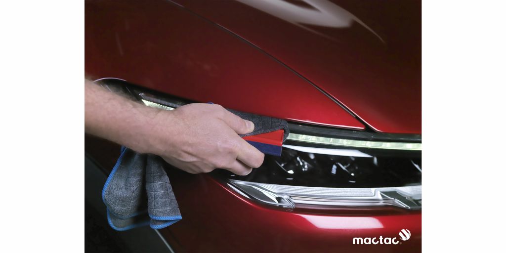 Mactac Protect Pro - hochglänzende, trans. selbstheilende PU-Steinschlagschutz, 203µ, perm ...